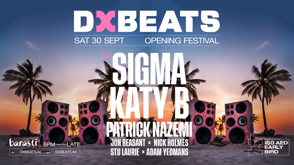 DXBEATS Present Sigma & Katy B in Dubai Tickets, 2023 Concert ...