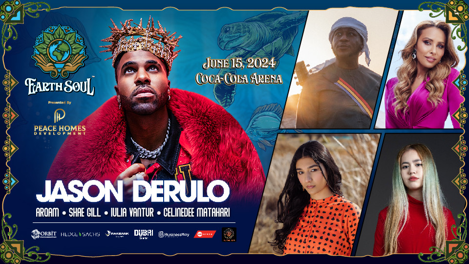 Earthsoul with Jason Derulo in Dubai Tickets, 2024 Musical Event ...