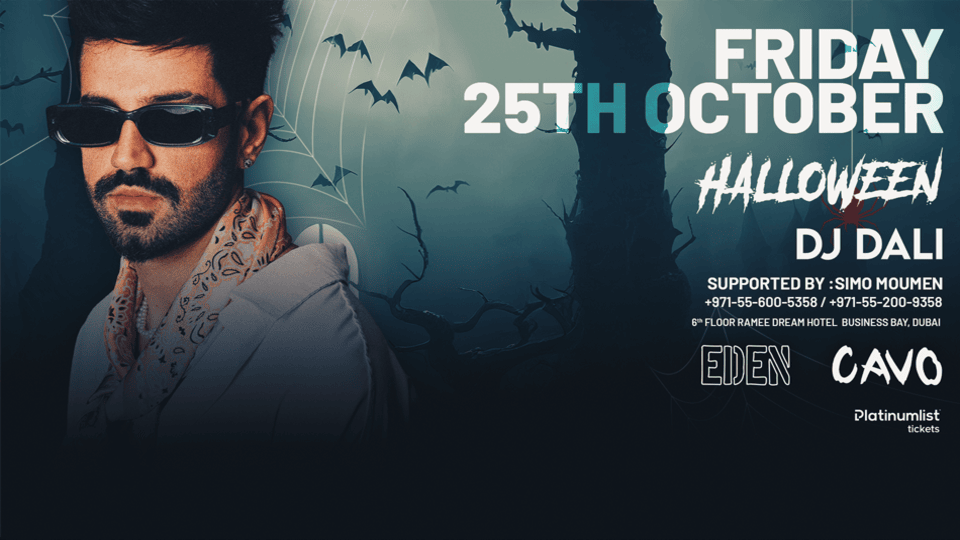 Eden Presents DJ Dali Live in Dubai Tickets, 2024 Party - Platinumlist.net