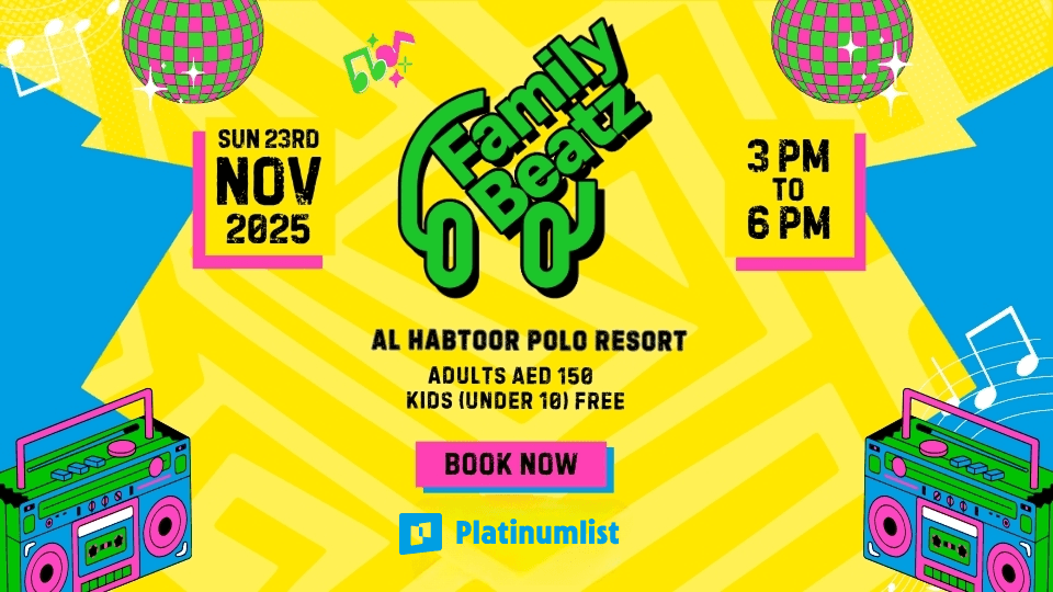 FamilyBeatz - Dubai's Best Family Rave Tickets, 2025 Event ...