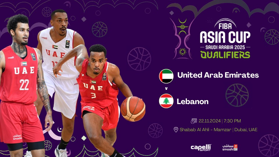 FIBA Asia 2025 Qualifiers - UAE vs Lebanon in Dubai - Platinumlist.net