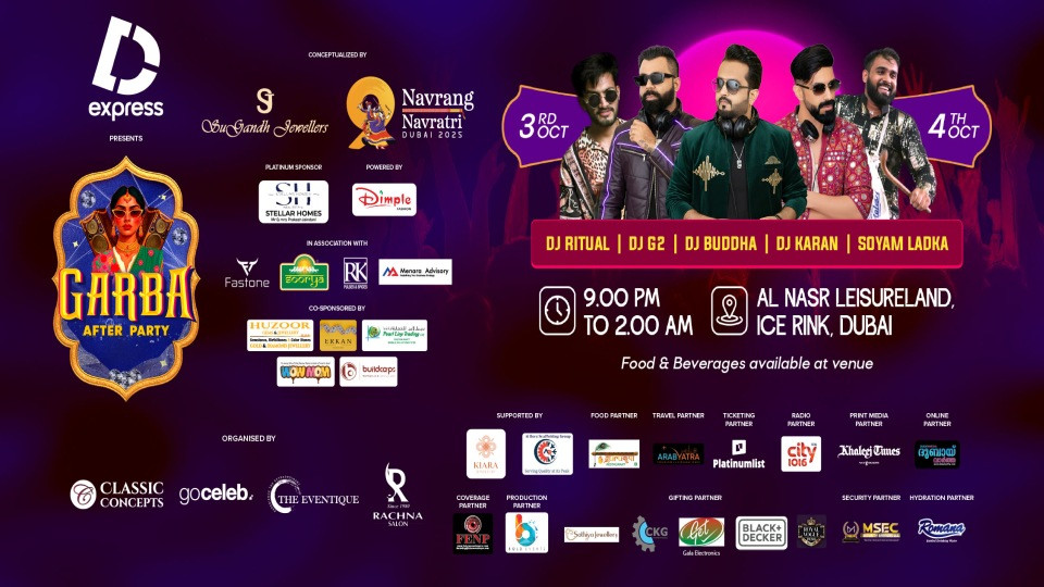 Garba After Party - First Ever Glow Garba DJ Nights in Dubai Tickets ...