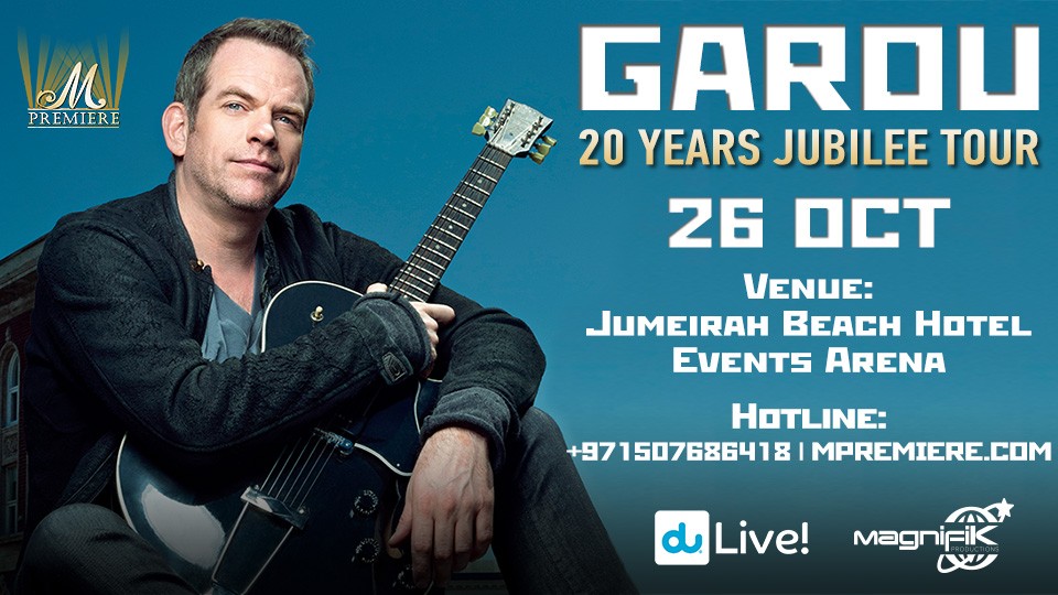 GAROU Live in Dubai | 20 Years - Jubilee Tour - Platinumlist.net
