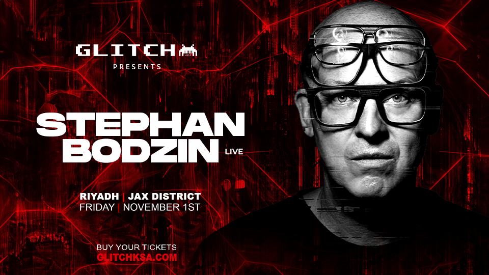 GLITCH Presents Stephan Bodzin Live in Riyadh Tickets, 2024 Dance Music ...