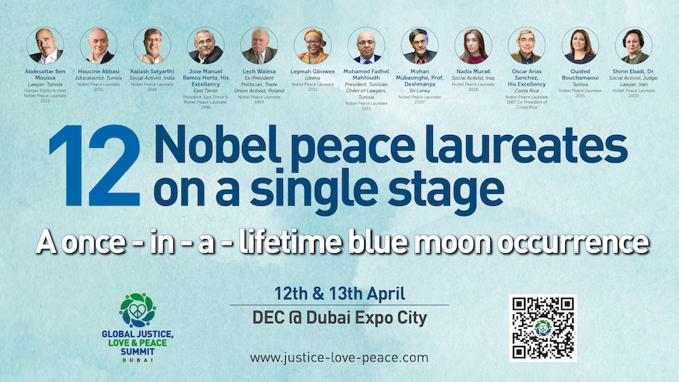 Global Justice, Love & Peace Summit in Dubai tickets, 2025 Business ...