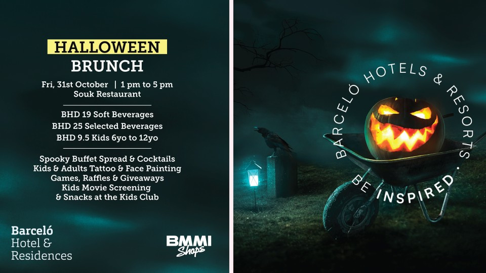 Halloween Brunch at Barcelo Hotel Souk Restaurant, Bahrain ...