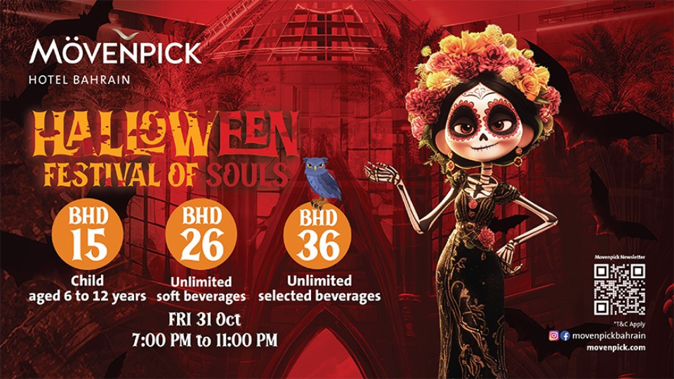 Halloween Festival of Souls at Mövenpick Hotel, Bahrain - Platinumlist.net