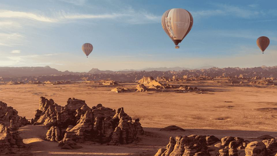 Hot Air Balloon Experience in AlUla Tickets. Best Offers and Prices ...