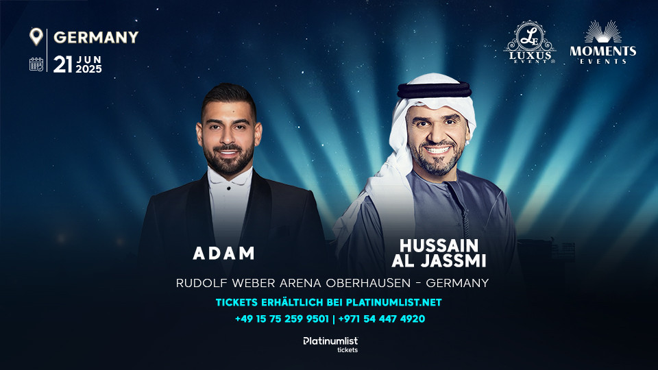Hussain Al Jassmi 2025 Germany - Aticket | Buy tickets
