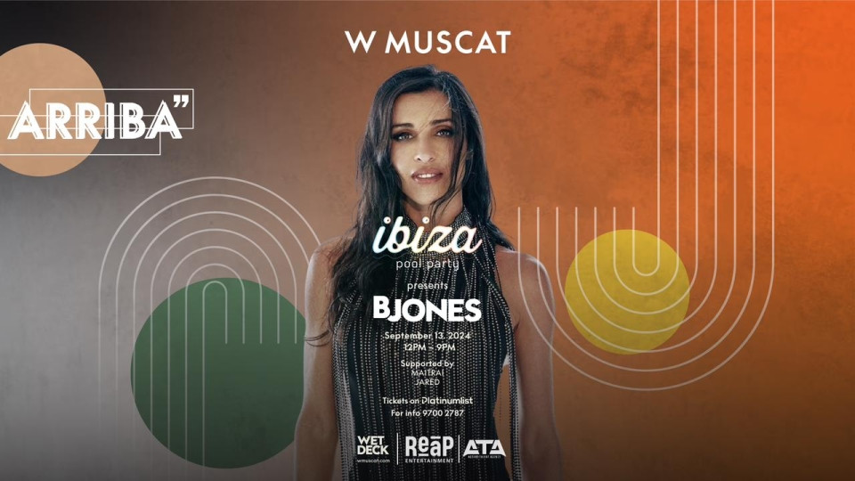 Ibiza Pool Party Presents BJones in Muscat Tickets, 2024 Music Event ...