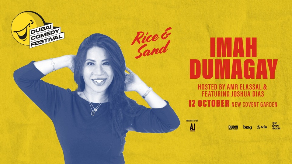 Imah Dumagay presents “Rice & Sand” in Dubai Tickets, 2025 Comedy Show ...