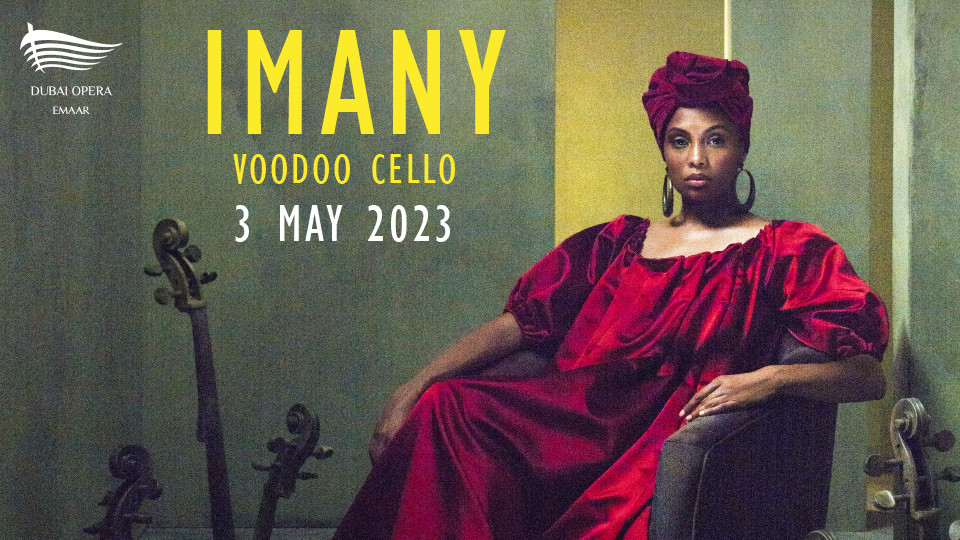 Imany: Voodoo Cello World Tour in Dubai Tickets, 2023 Concert - Platinumlist.net