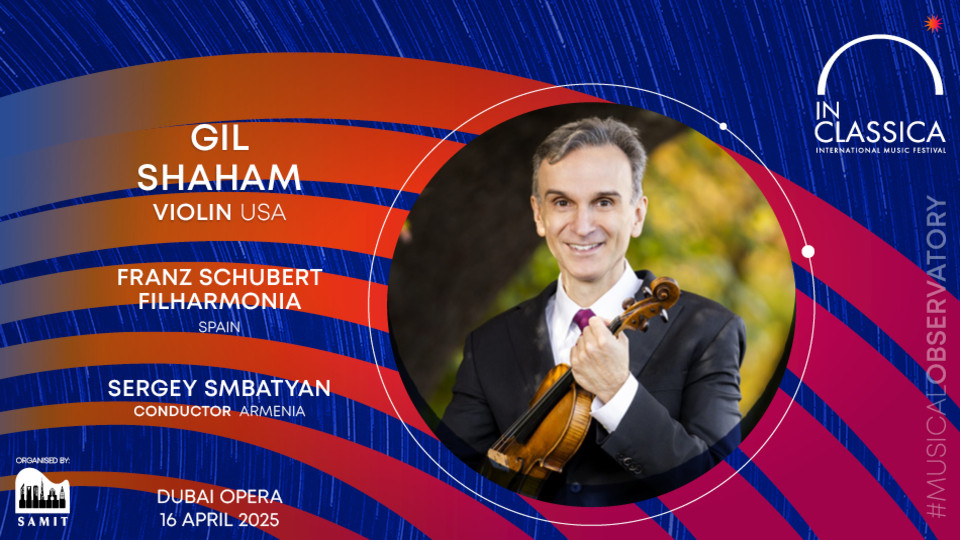Gil Shaham 2025 United Arab Emirates - Aticket | Buy tickets