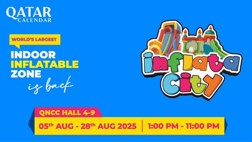 InflataCity 2025 Qatar - Aticket | Buy tickets