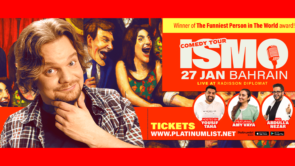 Ismo Standup Comedy Show at Manama, Bahrain - Platinumlist.net