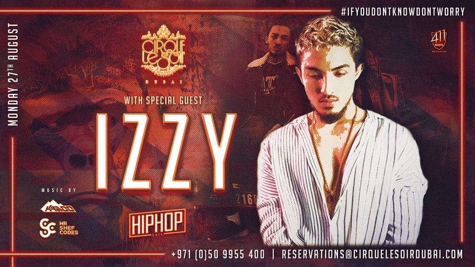 Izzy at Hip Hop Chic with Kaboo & Mr Shef Codes - Platinumlist.net