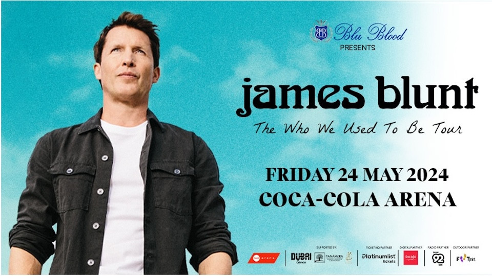 James Blunt in Dubai Tickets, 2024 Live Concert - Platinumlist.net