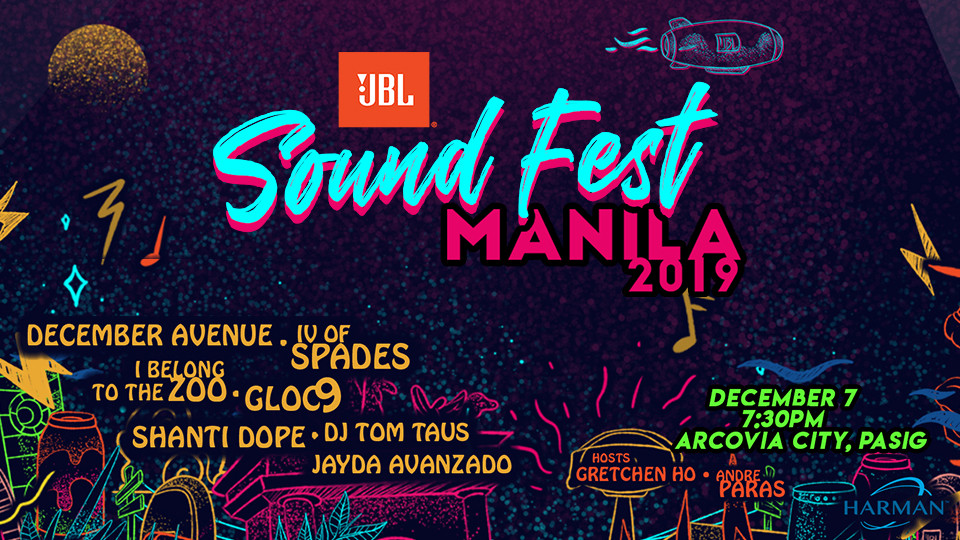 JBL Sound Fest Manila 2019 - IV of Spades, Gloc 9, I Belong to the Zoo ...