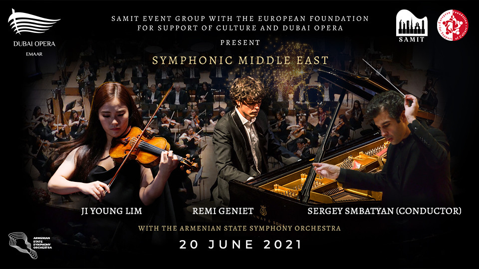Ji Young Lim and Remi Geniet with the Armenian State Symphonic ...