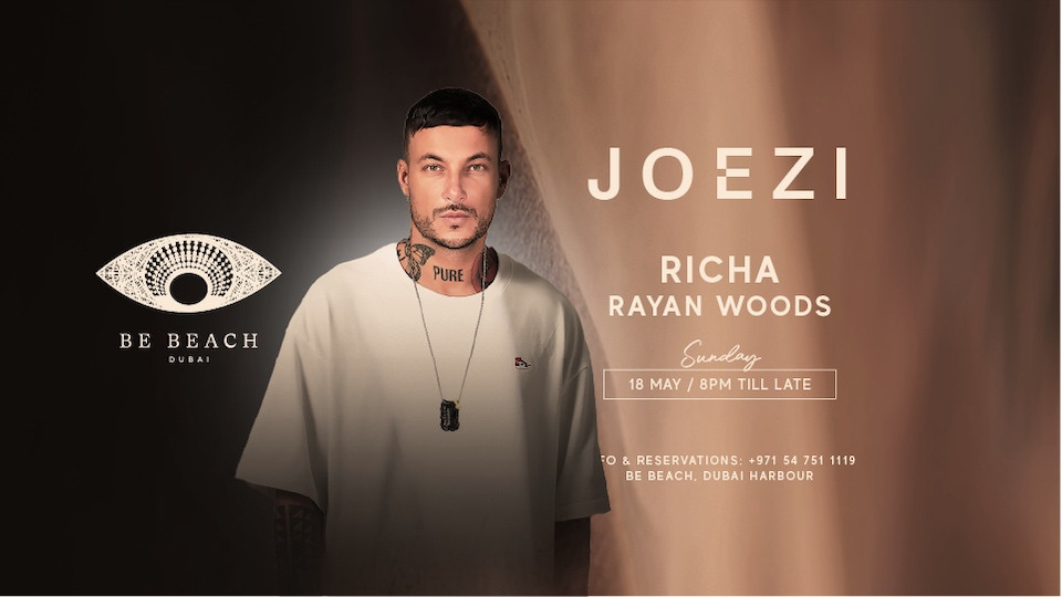 Joezi in Dubai tickets, 2025 Beach Party - Platinumlist.net