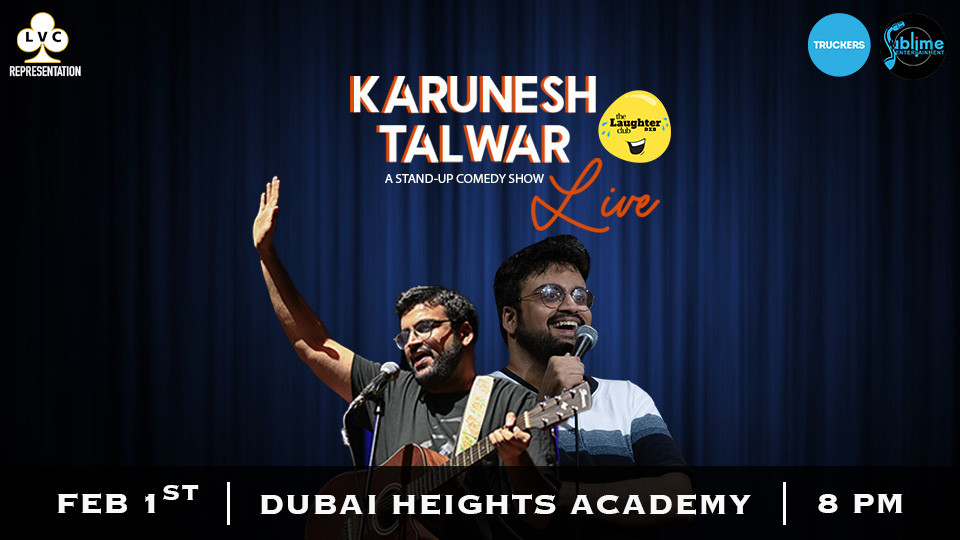 Tickets to Karunesh Talwar Live in Dubai-2025 - Platinumlist.net