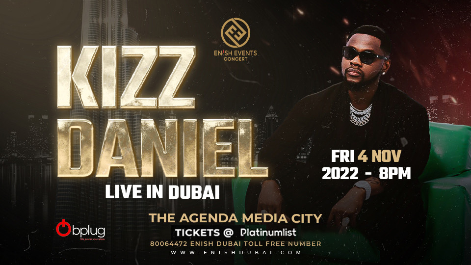 Kizz Daniel in Dubai Tickets, 2022 Night Party - Platinumlist.net