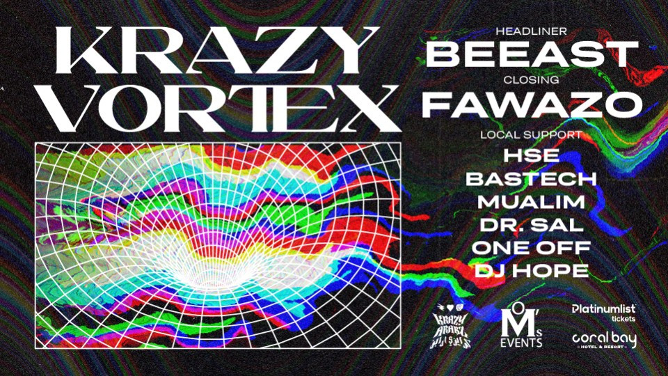 Krazy Vortex in Bahrain Tickets, 2024 Electronic Music Festival ...