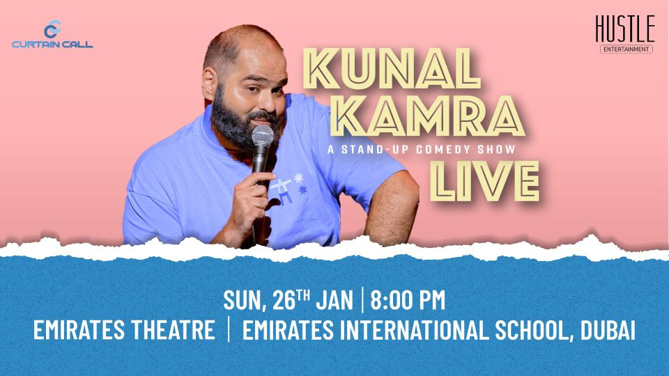 Kunal Kamra - Live in Dubai | A Stand-up Comedy Show - Platinumlist.net