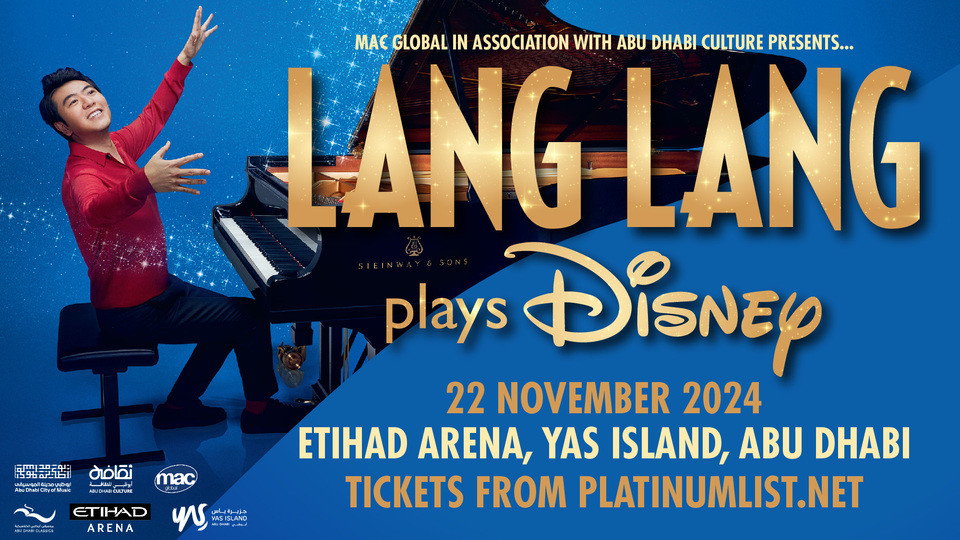 Lang Lang Plays Disney in Abu Dhabi Tickets, 2024 Musical Event ...