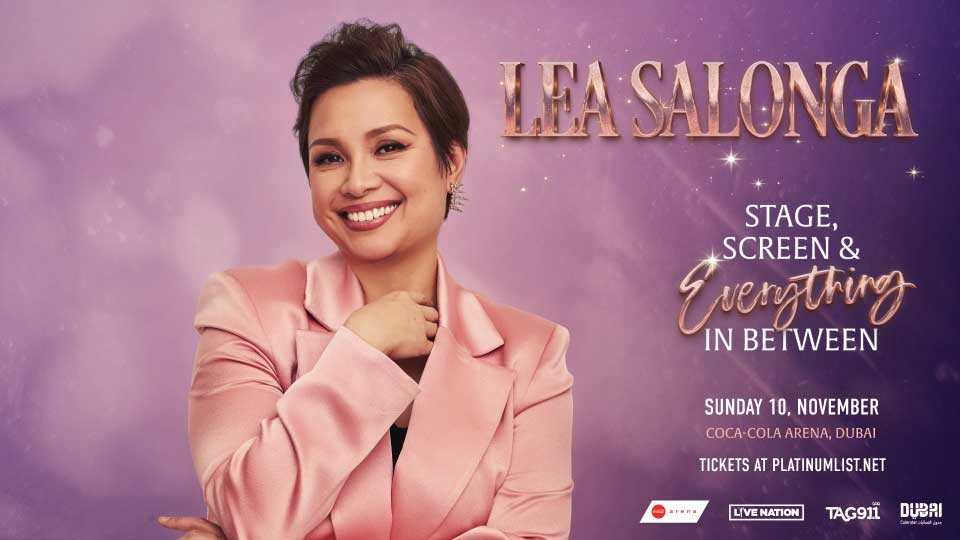 Lea Salonga in Dubai tickets, 2024 Live Concert - Platinumlist.net