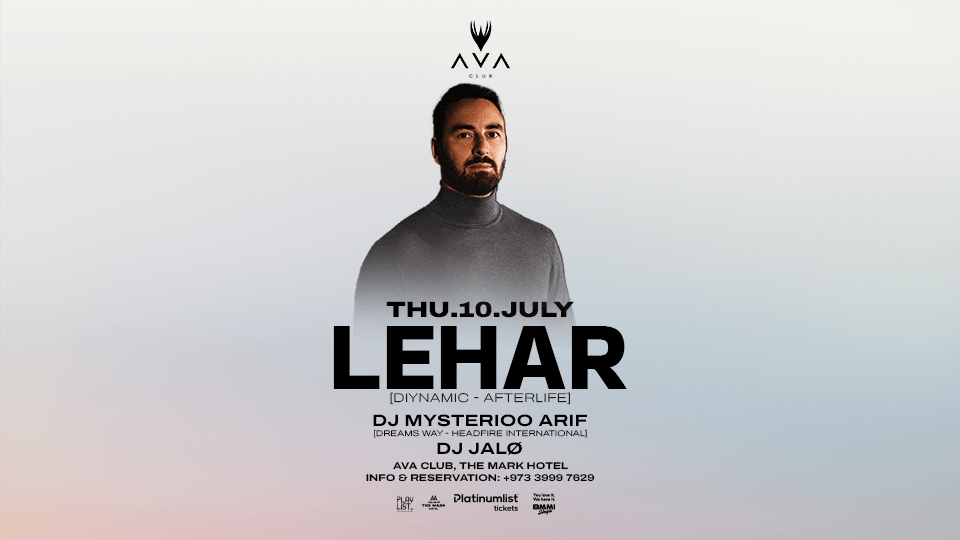 Lehar (Afterlife - Diynamic) in Manama Tickets, 2025 Party ...