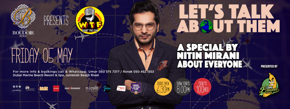 Let's Talk About them - A comedy Special By Nitin Mirani About Everyone ...