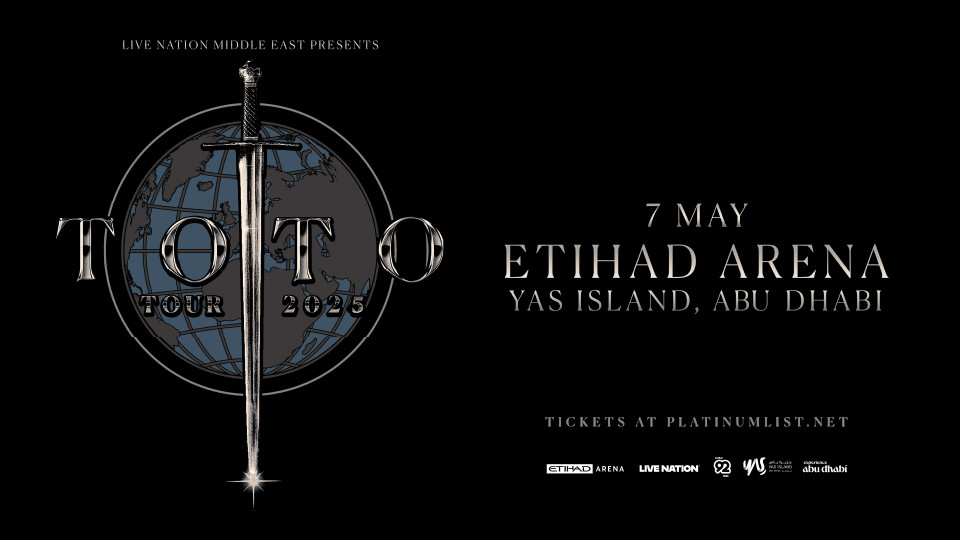 Live Nation Middle East Presents Toto Tour at Etihad Arena in Abu Dhabi Tickets, 2025 Live ...