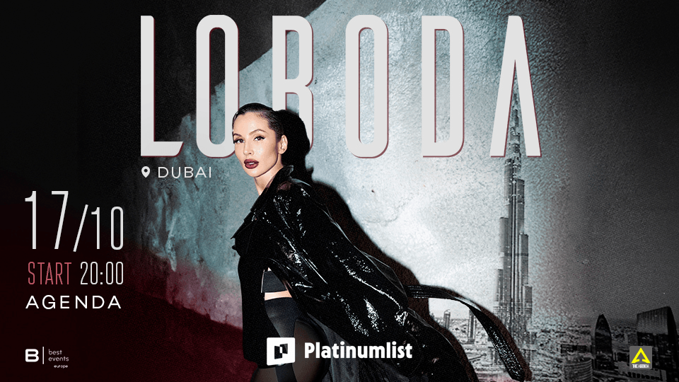 Loboda at The Agenda in Dubai Tickets, 2025 Live Concert - Platinumlist.net