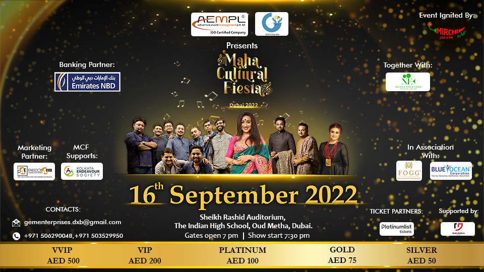 Maha Cultural Fiesta - Platinumlist.net