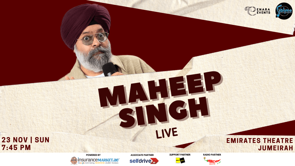 Maheep Singh Live in Dubai tickets, 2025 Desi Event - Platinumlist.net