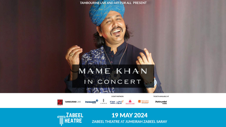 Mame Khan in Dubai Tickets, 2024 Live Concert - Platinumlist.net