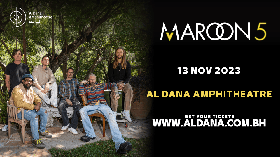 Maroon 5 in Bahrain Tickets, 2023 Live Concert - Platinumlist.net