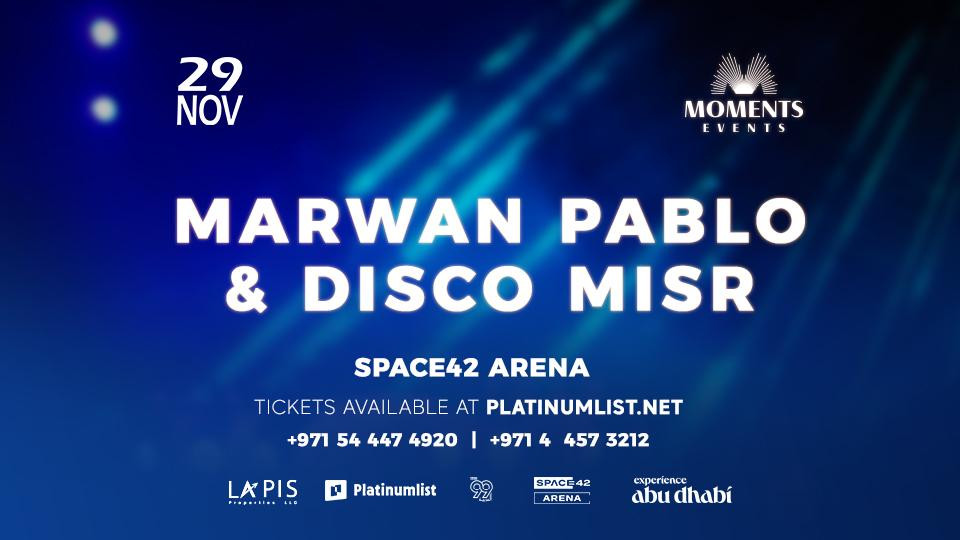 Marwan Pablo Biography & Career, Concerts & Tour Dates 2025 ...