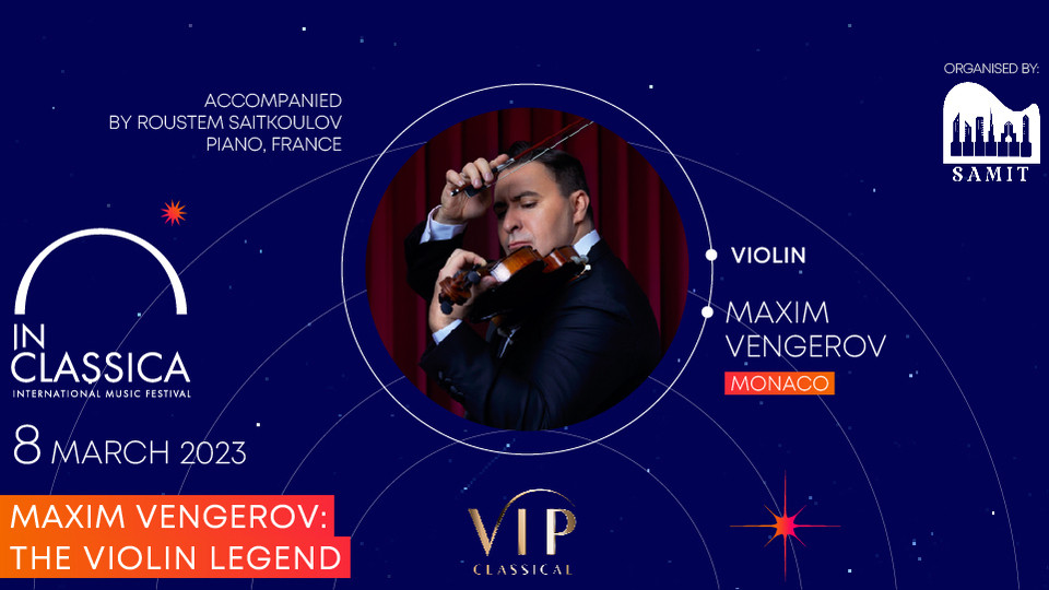Maxim Vengerov: The Violin Legend in Dubai Tickets, 2023 Classical ...