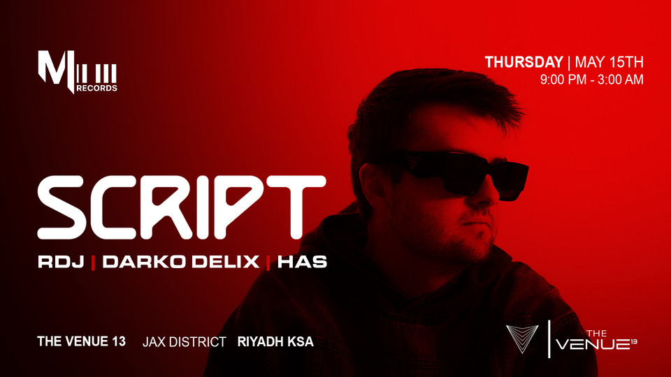 Melotech present SCRIPT in Riyadh 2025 Saudi Arabia - Aticket | Buy tickets