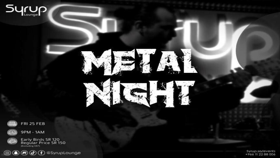 Metal Night - Platinumlist.net