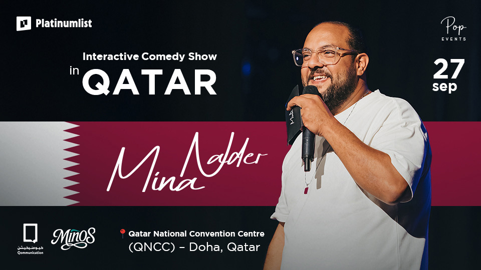 Mina Nader Interactive Comedy Show in Qatar Tickets, 2025 Comedy Event - Platinumlist.net