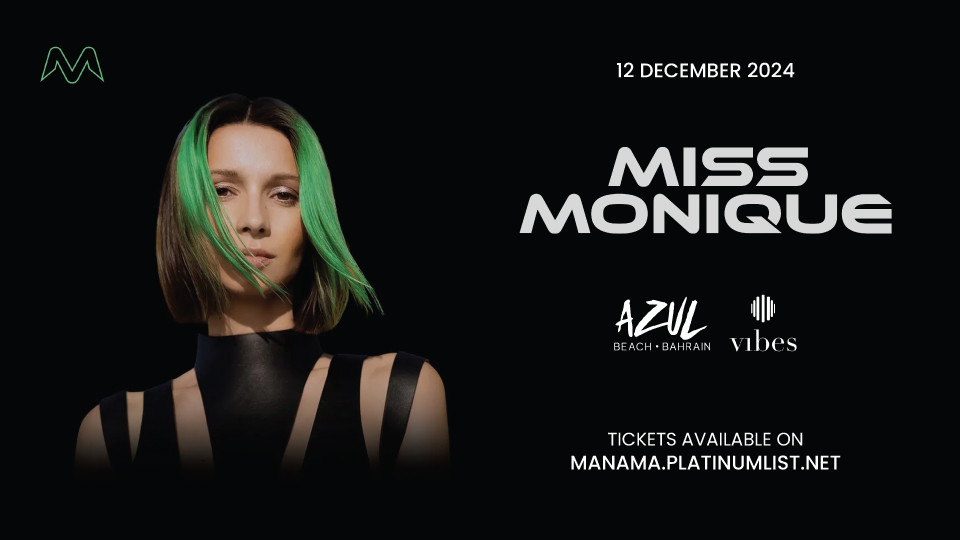 Miss Monique Live At Azul Beach in Manama Tickets, 2024 Party ...