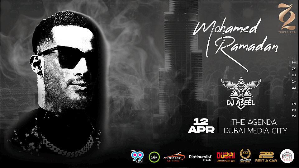 Mohamed Ramadan live in Dubai - Platinumlist.net
