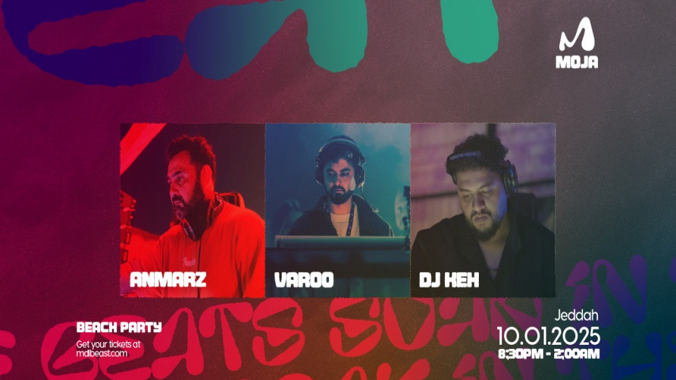Moja in Jeddah Tickets, 2025 Beach Party - Platinumlist.net