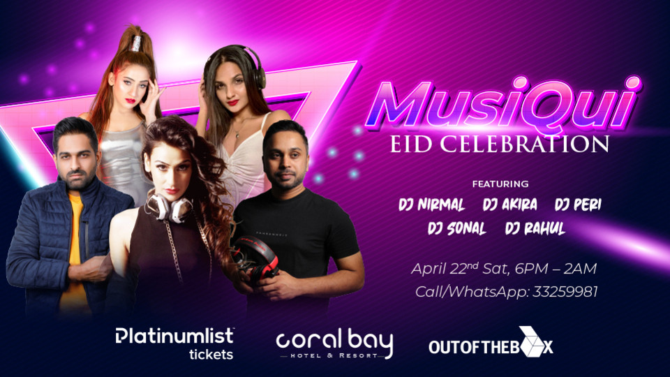 MusiQui - Eid Celebration in Bahrain Tickets, 2023 Night Event ...