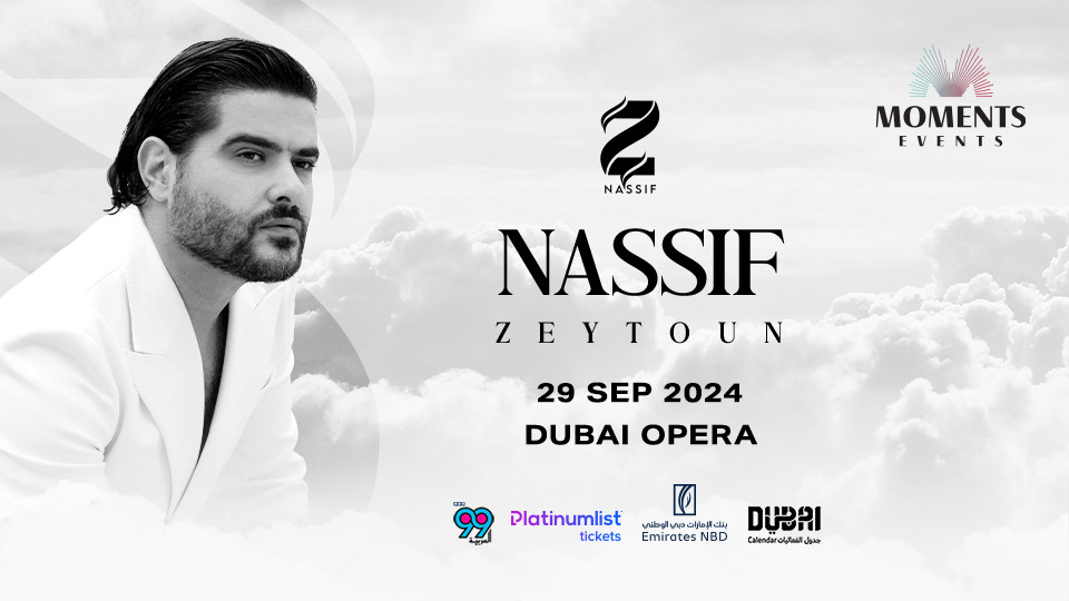 Nassif Zeytoun In Dubai Tickets 2024 Arabic Concert