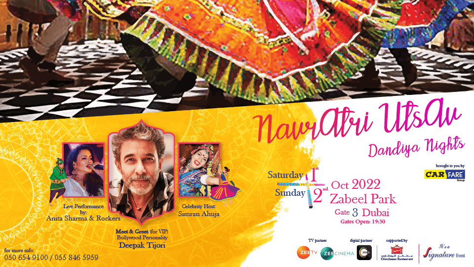 Navratri Utsav Dandiya Nights in Dubai Tickets, 2022 Family ...