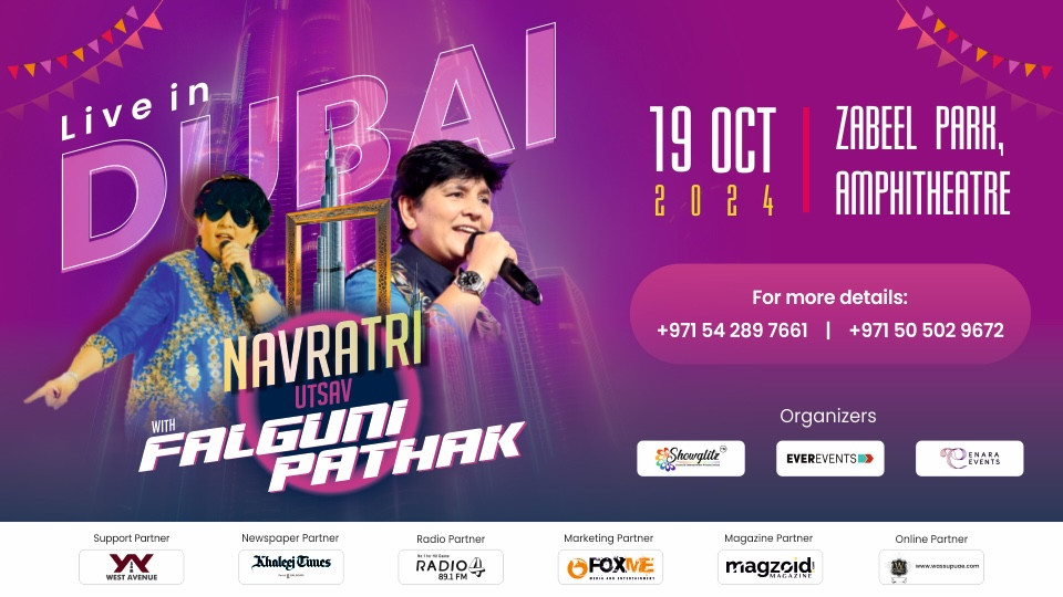 Tickets to Navratri Utsav with Falguni Pathak - Platinumlist.net